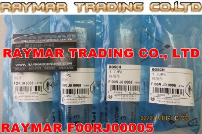 China BOSCH common rail injector valve F00RJ00005 for sale