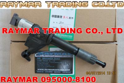 China DENSO common rail fuel injector 095000-8100 095000-8101 for HOWO A7 VG1096080010 for sale