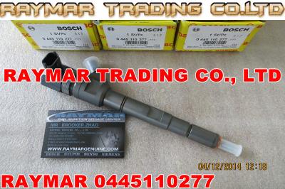 China BOSCH common rail injector 0445110277 0445110278 for HYUNDAI 33800-4A600 for sale