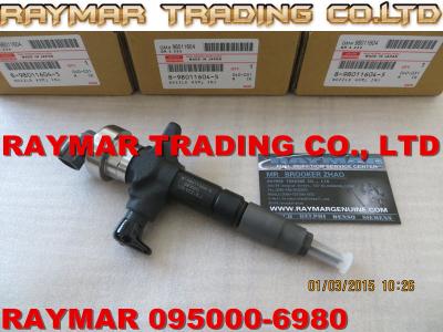 China DENSO common rail injector 095000-6980, 095000-6983 for ISUZU 8980116040, 8980116041 for sale