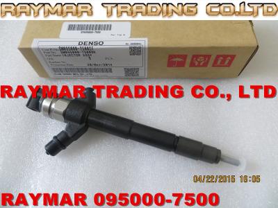 China DENSO Common rail injector 095000-7500 for MITSUBISHI Pajero Montero 4M41 1465A279 for sale