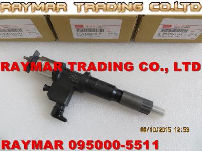 China DENSO common rail injector 095000-5511, 095000-5512, 095000-5515 for ISUZU 6WG1 8976034152 for sale