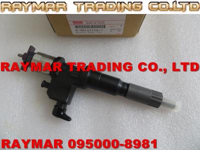 China DENSO Common rail fuel injector 095000-8981 for ISUZU 6WG1 8981675561, 8-98167556-1 for sale