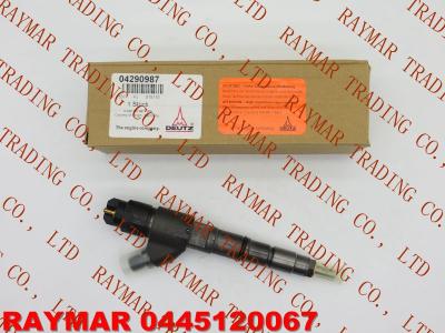 China BOSCH Common rail injector 0445120067 for DEUTZ 04290987, 0429 0987,V/OLVO 20798683, VOE20798683 for sale