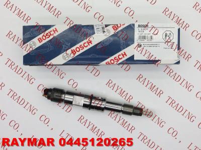 China BOSCH Genuine common rail injector 0445120265, 0445120086 for WEICHAI 612630090001 for sale