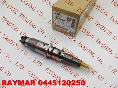 China BOSCH Genuine common injector 0445120060, 0445120250 for Cummins 3977080, 4983267, 5263321, DAF 1703934 for sale
