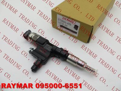 China DENSO Genuine common rail injector 095000-6550, 095000-6551 for HINO bus N04C 23670-E0190 for sale