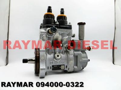 China DENSO HP0 Common rail fuel pump 094000-0322 for KOMATSU SA6D140E-3 6217-71-1120, 6217-71-1121, 6217711120, 6217711121 for sale