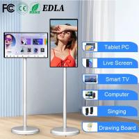 China 21.5 Inch Android Touch Screen HD Gaming Flat Smart TV Portable Televisions for sale