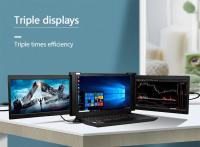 China OEM USB C Type C 1080P IPS HDR Portable 3 Screen Monitor For Laptop Gaming 10.1 Inch for sale