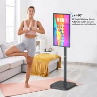 China 21.5 Inch 5h Built-In Battery Wifi Standby Me TV Touch Screen Portable Smart TV For Gym Gaming Live Room for sale