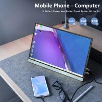 China Portable Usb C Touch Screen Monitor 13.3 Inch FHD IPS 10-Point Travel Monitor For Laptop for sale