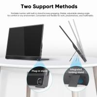 China 14inch 1080P Portable Touch Monitor With Stand Touchscreen Slim For Laptop for sale