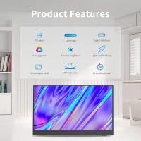 China 16 inch inch Built-in Battery For Active Stylus Pen Type c HDR Monitor 2.5K Portable Monitor For Laptop For Ps5 for sale