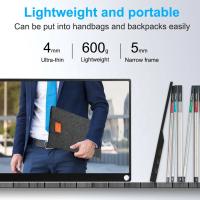 China 14inch 1000:1 Contrast Ratio Portable Monitor Touchscreen For Mobile Compatibility for sale