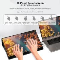 China OEM / ODM 15.6' Portable Monitor With Touch Screen Customization Wholesale For Laptop for sale