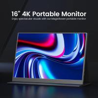 China 16 inch LCD LED Monitors UHD 4K 3840*2400P IPS Gaming Monitor USB Display Portable Monitor For Laptop for sale