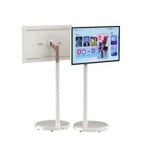 China 32 Inch HD Android StandbyMe Smart Display Interactive touch with Built-in Battery Moveable Stand for sale