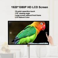 China 21.5/24/27/32 Inch Smart Touch Screen Wireless Android with 5 or 9H Battery Moveable Stand for sale