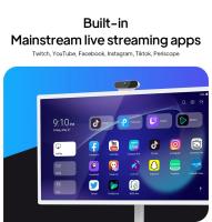 China 21.5 Inch 24 Inch Rotatable Incell HD Standbyme Screen Touch Facebook Youtube Instagram Live Streaming Equipment for sale