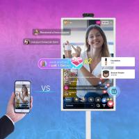 China 24 Inch Incell HD Screen Touch Stand By Me Tablet Live Streaming Equipment Machine for sale