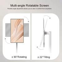 China 22inch Portable Touch Standbyme Screen Android 12.0 6+128G Rotatable Angle Height Adjustable for sale
