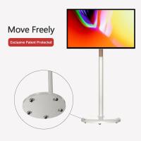 China 32 Inch HD Stanbyme Monitor Portable Smart Screen TV With Wifi Battery for sale