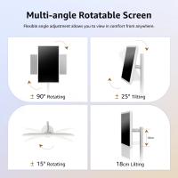 China Battery Tv Stand By Me Tv Monitor 1080P Screen Android 12 Os Smart Mobile Tv Screen for sale