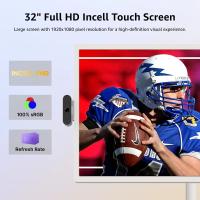 China Battery Tv Stand By Me Tv Monitor 1080P Screen Android 12 Os Smart Mobile Tv Screen for sale