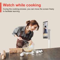 China 21.5 Inch Mobile Tv Android 11 White Movable Smart Tv Screens 32 Inch Stand By Me Portable Touch Screen Tv for sale