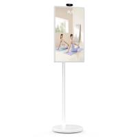 China LCD Live Streaming Broadcast Smart TV with 128GB Rom Voice Control 5ms Response Time for sale