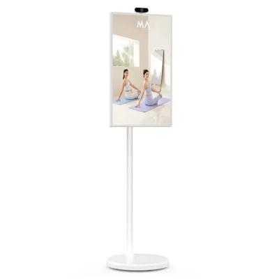 China LCD Live Streaming Broadcast Smart TV with 128GB Rom Voice Control 5ms Response Time for sale