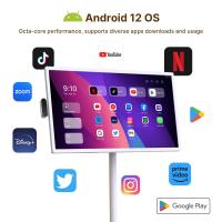 China 1080p Wi Fi Live Streaming Smart Tv Broadcast Voice Control With In Cell Touch And Dual Microphone for sale