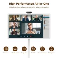 China 1080p Wi Fi Live Streaming Smart Tv Broadcast Voice Control With In Cell Touch And Dual Microphone for sale