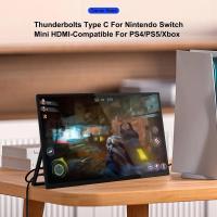 China 18.5 Portable Gaming Monitor with Full HD IPS HDR Panel 300nit Display 72% NTSC 16:9 Aspect Ratio for sale
