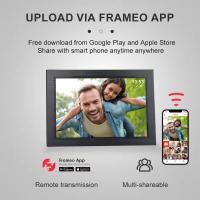 China 10.1 Inch Frameo App Digital Picture Frame Multi-User Touch Screen Share Photos Videos for sale