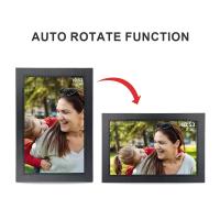 China 10.1 Inch Frameo App Digital Picture Frame Multi-User Touch Screen Share Photos Videos for sale