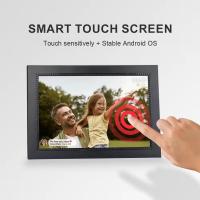 China 10.1 Inch Frameo App Digital Picture Frame Multi-User Touch Screen Share Photos Videos for sale