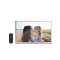 China HD 17 Inch Aluminum Metals Digital Photo Frame 16:9 1440*900 with USB2.0*1 Port for sale