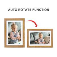 China Smart WiFi Digital Photo Frame 10.1 Inch IPS LCD Touch Screen Video Advertising Machine for sale