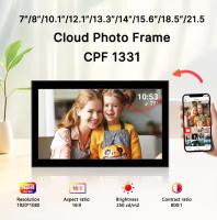 China 13.3'' App Control Digital Picture And Video Frame Digital Photo Frames for sale