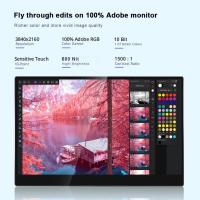 China Viewing Angle 85/85/85/85 15.6 Inch 4K Portable Monitor Touchscreen 600 Brightness USB Interface for Laptops and PS5 for sale
