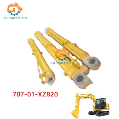 China Komatsu PC200-7 Excavator Boom Hydraulic Cylinder 707-01-XZ830 707-01-XZ820 21-35 MPa for sale