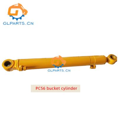 China Komatsu PC56 Excavator Bucket Cylinder Heavy Duty Hydraulic Cylinder 21-35 MPa for sale