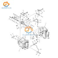 China 709-14-94001 Hydraulic Main Control Valve for Komatsu PC1250-8 | 20-45 MPa Pressure | High Flow Distribution for sale