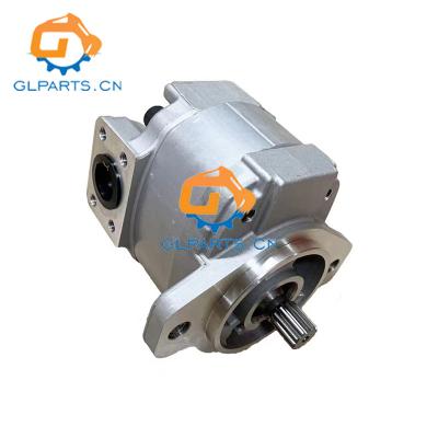 China 705-11-33011 Hydraulic Gear Pump for Komatsu GD605A-3 GD655A-3 WA100-3-X Loaders with ≤0.05mm Accuracy for sale