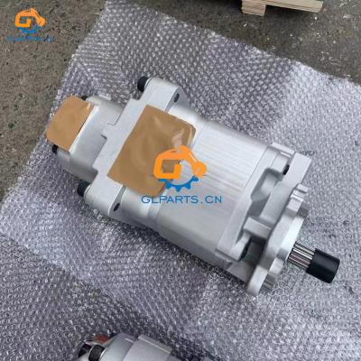 China 705-53-31020 Hydraulic Gear Pump for Komatsu WA600-3 Wheel Loaders | 23.46 kg Weight | ≤0.05mm Accuracy for sale