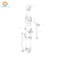 China 60306214 60306212 60306213 Arm Boom Bucket Cylinder for JSY70-CD JSY70-DB Excavator Hydraulic Parts for sale