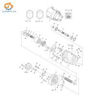 China 7172754 Hydraulic Main Pump PVD-0B-12P-5G-5210A Compatible with Doosan DX17 DX19 Mini Excavator for sale