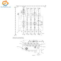 China 352-7110 Hydraulic Main Control Valve for Caterpillar 330D 336D 336D2 Excavators - Direct OEM Replacement for sale